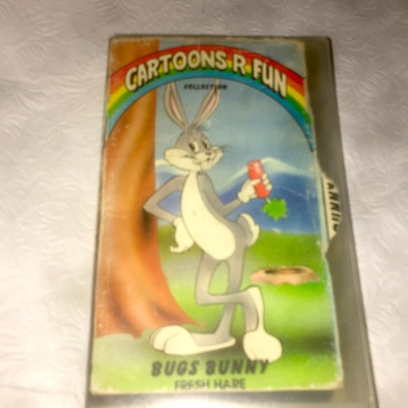 Media | Vintage 1991 Cartoons R Fun Bugs Bunnyfresh Hare Vhs Video Tape ...
